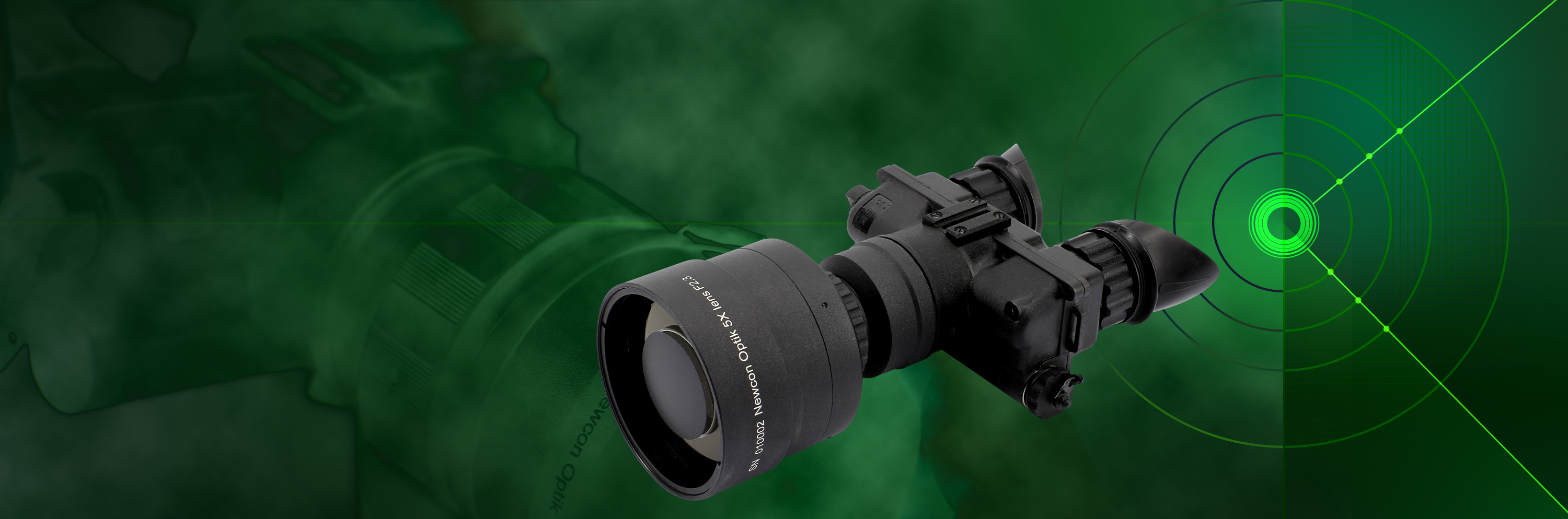Night Vision Binoculars Banner Design – Newcon Optik